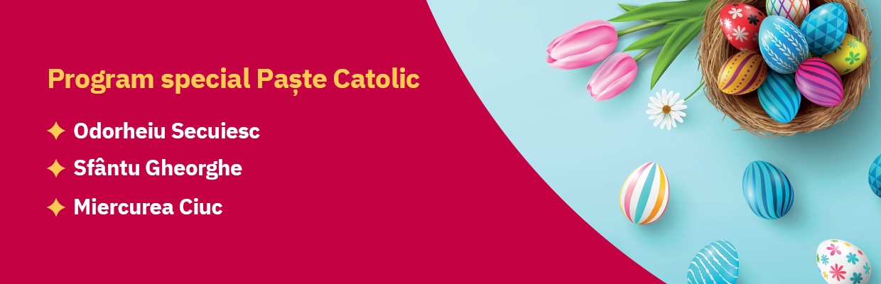 Program magazine Pastele Catolic | Altex