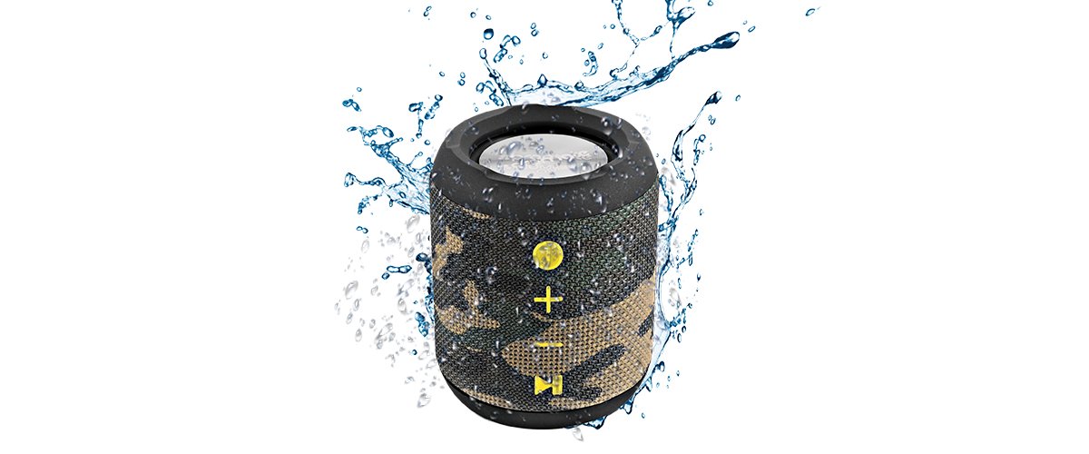 Boxa portabila PROMATE Bomba, Bluetooth, MicroSD, Waterproof, True ...