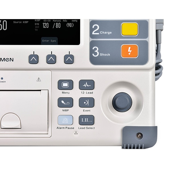 Defibrilator COMEN S8, 8.4", crem + Cablu SPO2, NIBP, Temp, IBP, ETCO2