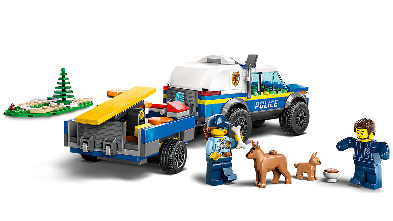 LEGO City: Antrenament canin al politiei mobile 60369, 5 ani+, 197 piese