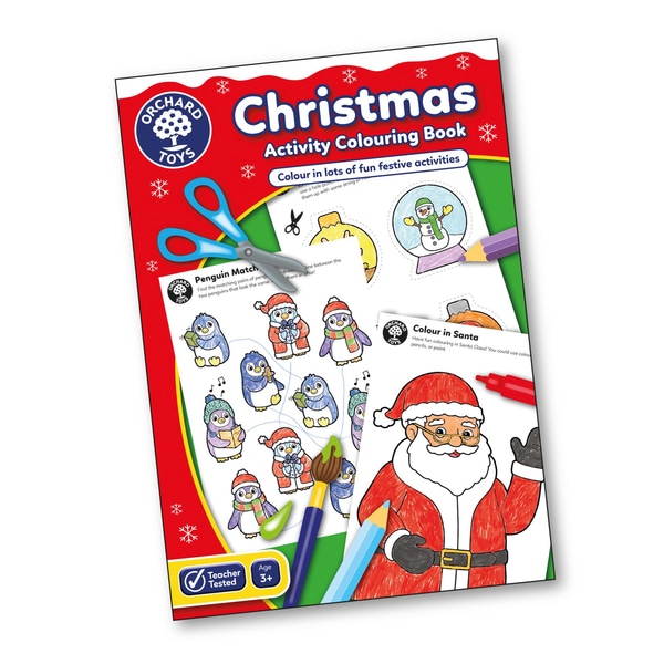 Cutie 3 In 1 Ajunul Craciunului Joc Educativ Puzzle Si Carte De
