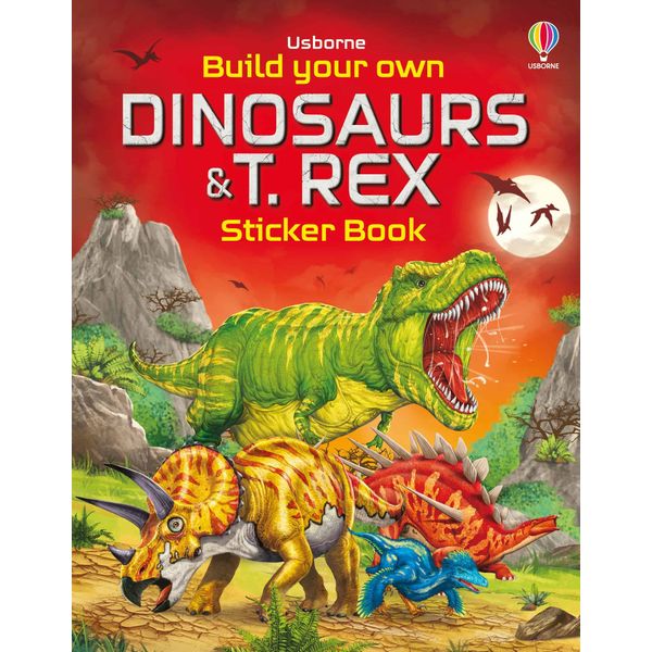 Carte pentru copii, Usborne, Build Your Own Dinosaurs and T. Rex ...